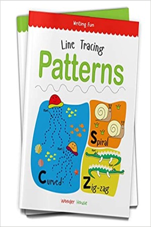 Line Tracing Patterns: Practice Drawing And Tracing Lines And Patterns ...